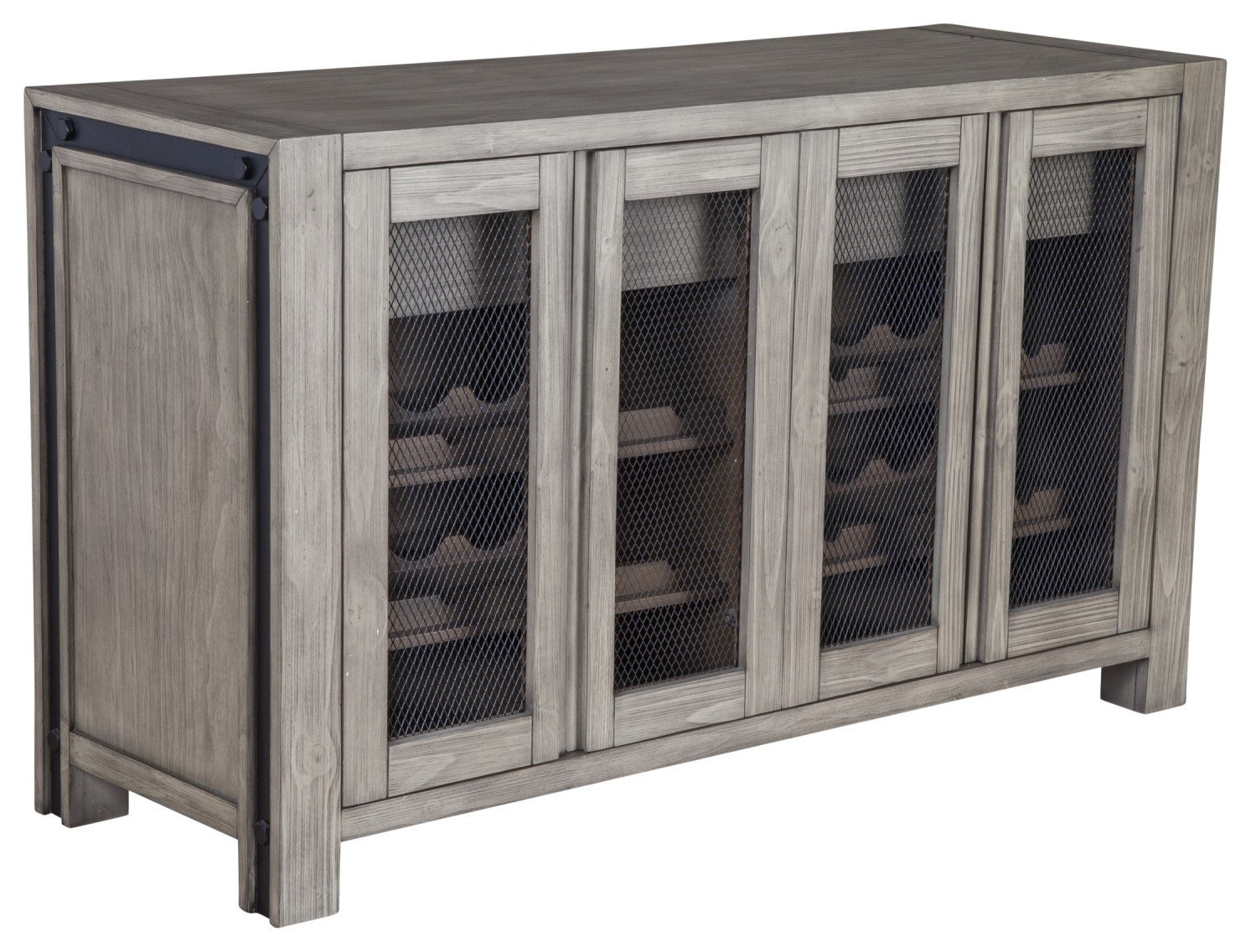 Alpine Furniture, Fallon Sideboard - Farmhouse - Buffets And Sideboards ...