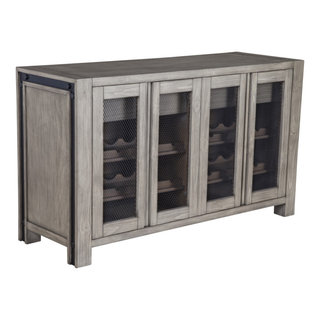 Alpine Furniture, Fallon Sideboard - Farmhouse - Buffets And Sideboards ...
