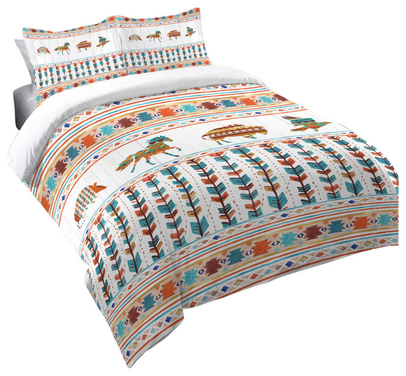 Southwest Vibes King Comforter - Southwestern - Comforters And ...