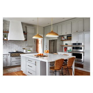 Wide Open Kitchen - Transitional - Kitchen - DC Metro - by John Audet ...