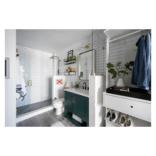 The "Loft" En-Suite - Industrial - Bathroom - Miami - by EFE Creative ...
