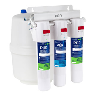 PUR?? 3-Stage Under Sink Quick-Connect Reverse Osmosis Water Filtration ...