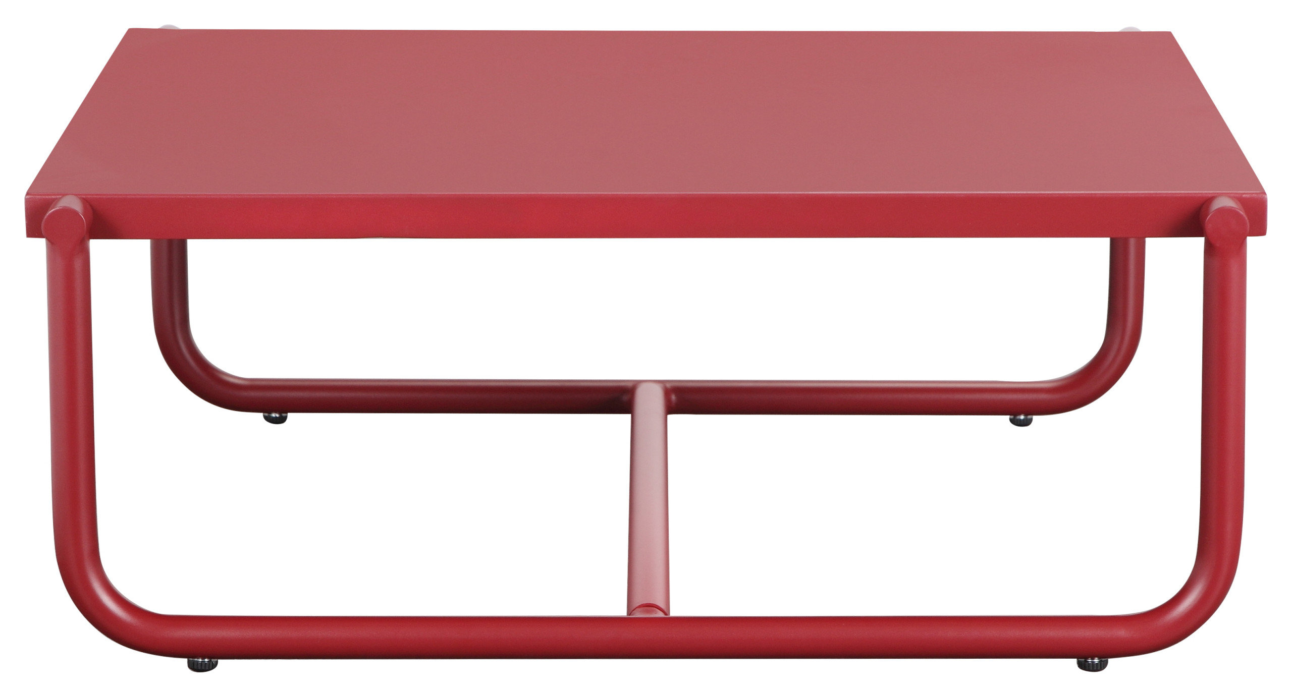 Sean Coffee Table, Red - Contemporary - Coffee Tables - by Pangea Home ...