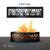 Cattail Fire Ring, 30", 30 - Contemporary - Fire Pits - by P&D Metal ...