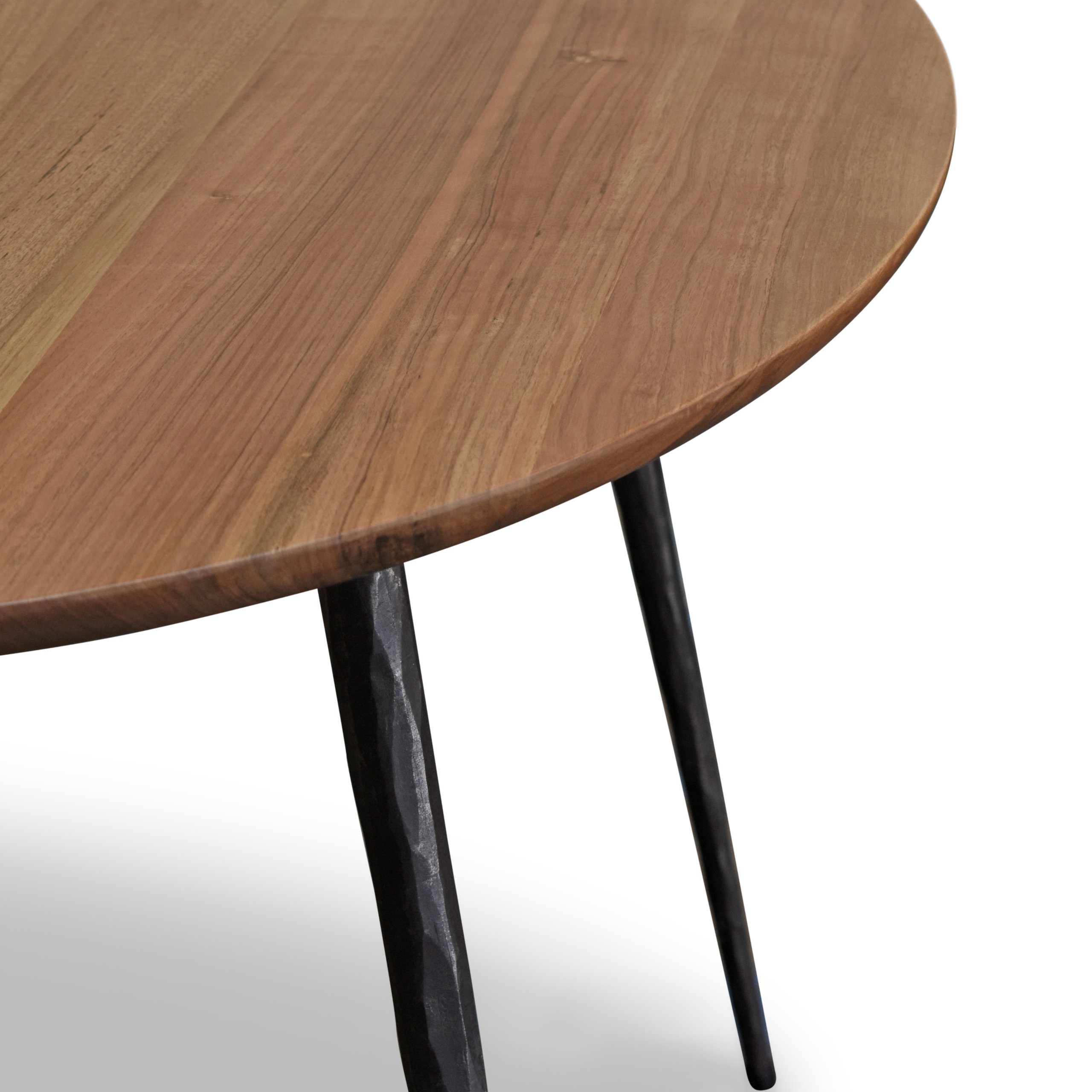 Oscar Round Dining Table, Walnut - Midcentury - Dining Tables - by ...