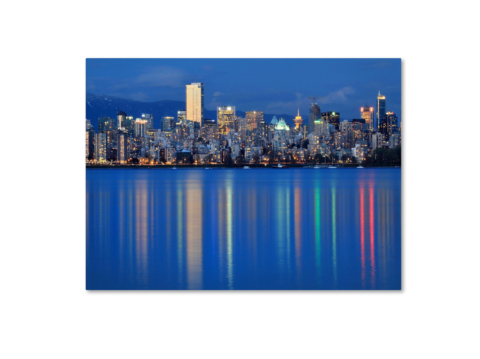 'Vancouver City' Canvas Art by Pierre Leclerc, 22" x 32" - Traditional ...