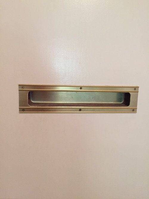 What to do about this mail slot?
