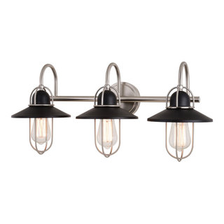 Galena Coastal Bathroom Vanity Light Fixture - Beach Style - Bathroom ...