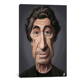 "Al Pacino I" by Rob Snow, Canvas Print, 18x12x1.5" - Contemporary ...