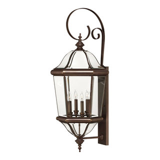 Hinkley Lighting H2456 38.75"H 4 Light Lantern Outdoor Wall ...