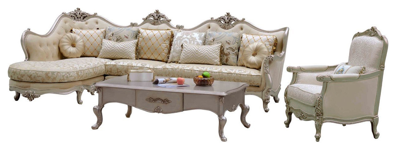 Infinity Sectional Sofa Set - Victorian - Living Room Furniture Sets ...