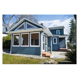 Ann Arbor Screened in Porch Addition - Contemporary - Porch - Detroit ...