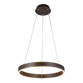 LED Pendant Light in Oil Rubbed Bronze Finish - Modern - Pendant ...