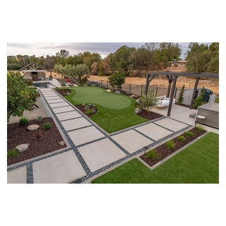 Modern Farm House Master Plan - Farmhouse - Landscape - Sacramento - by ...