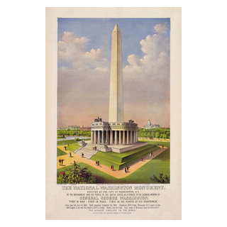 The National Washington Monument Print, 20" x 30" - Contemporary ...