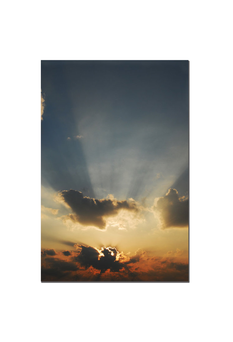 'Beautiful Sky' Canvas Art by Kurt Shaffer - Traditional - Prints And ...