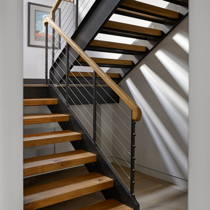 75 Beautiful Midcentury Staircase Ideas & Designs - May 2022 | Houzz AU