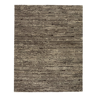 Verde Home by Jaipur Living Nairobi Handmade Striped Brown Rug, 10'x14 ...