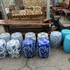 Indigo Bird Ceramic Stool - Asian - Accent And Garden Stools - by ...