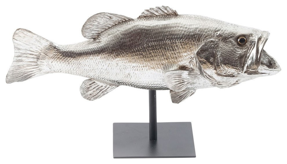 Largemouth Bass Fish - Beach Style - Decorative Objects And Figurines ...
