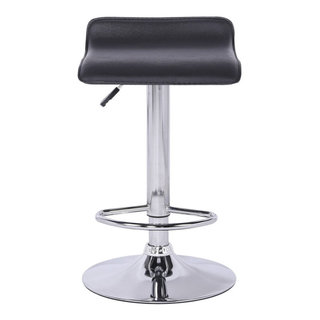 Wendolyn Adjustable Stool - Contemporary - Bar Stools And Counter ...