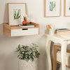 Kitt Floating Shelf Side Table, 18x12x6.5 - Scandinavian - Display And Wall Shelves - by Uniek ...