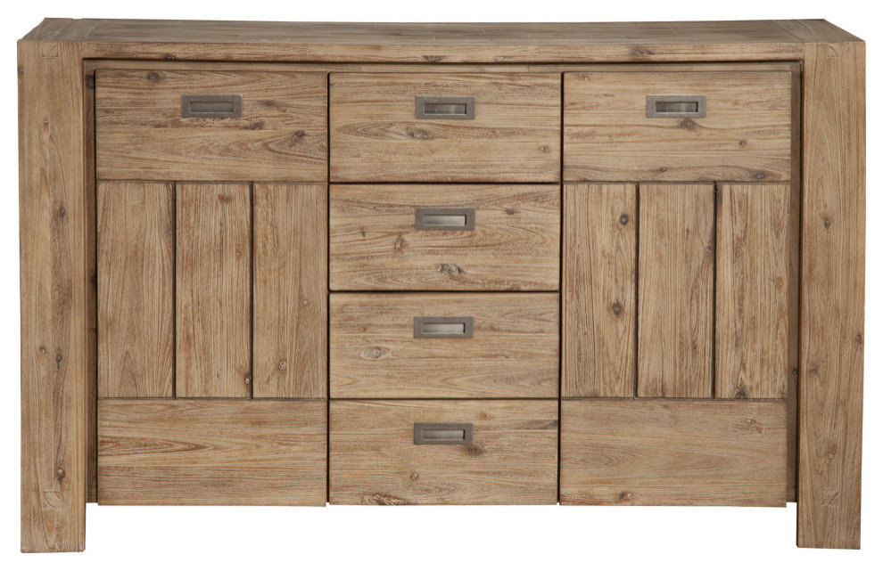 Seashore Sideboard, Antique Natural - Rustic - Buffets And Sideboards ...