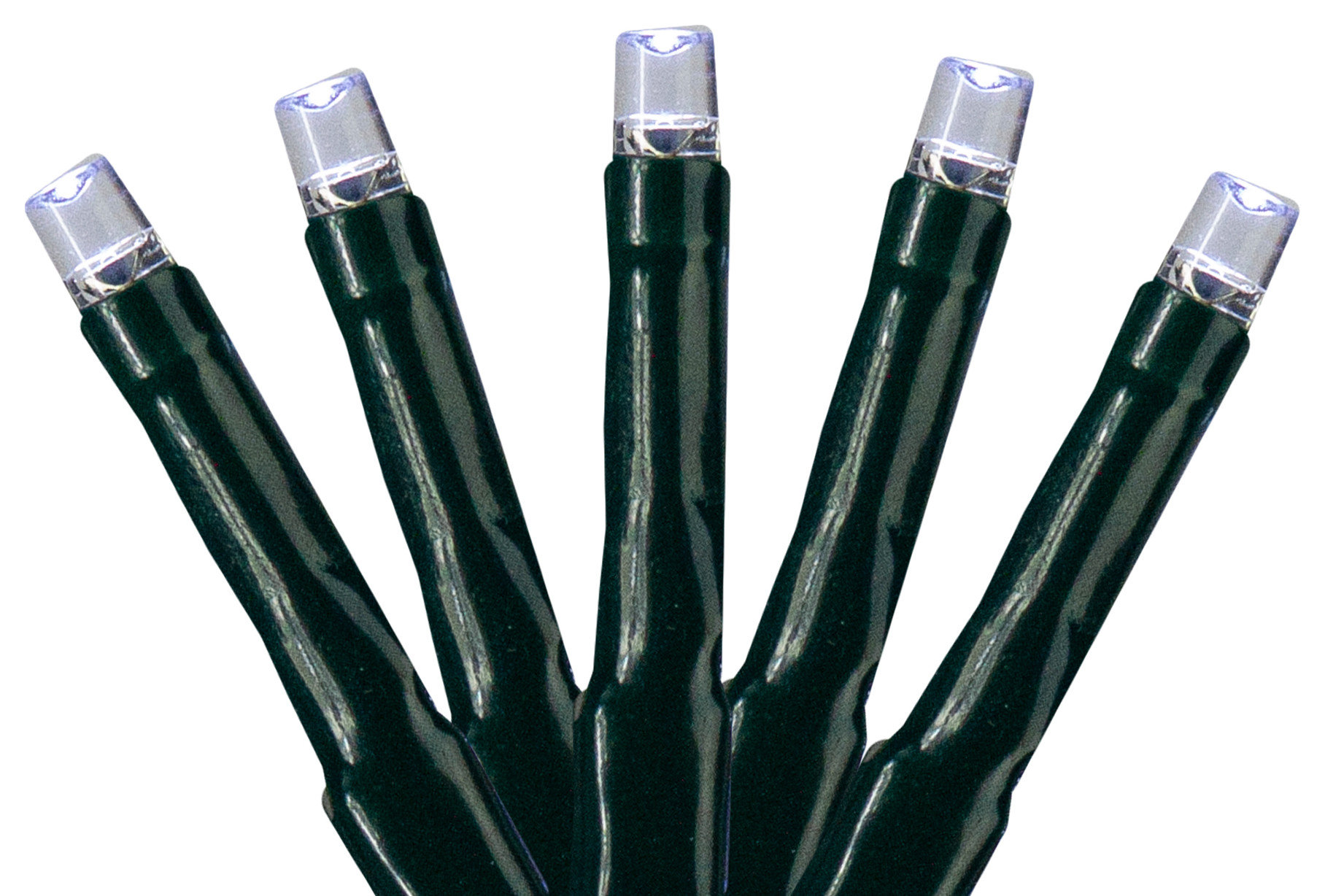 200 Pure White Multi-Function LED M5 Mini Christmas Lights - 20.5 ft ...