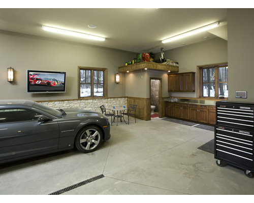 Garage Bathroom | Houzz