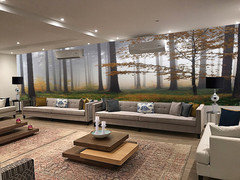 how to decorate a very long wall!?