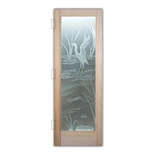 Interior Prehung Door or Interior Slab Door - Cranes A - Primed - 28" x ...