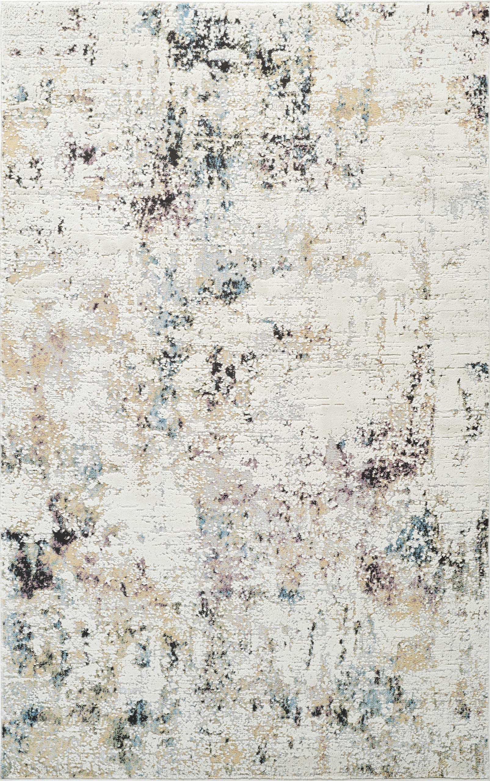 High-Low Pablo Ivory/Beige Rug, 5'0" x 7'10" - Contemporary - Area Rugs ...