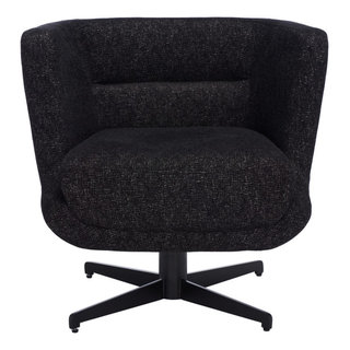Safavieh Wexler Accent Chair, Black, #N/A - Transitional - Armchairs ...