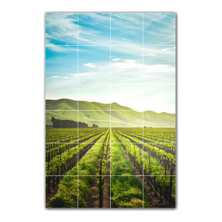 Farm Ceramic Tile Wall Mural HZ500569, 48" Wide x 72" High - Farmhouse ...