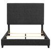Legends Home Queen Size Charcoal Grey Upholstered Platform Bed ...