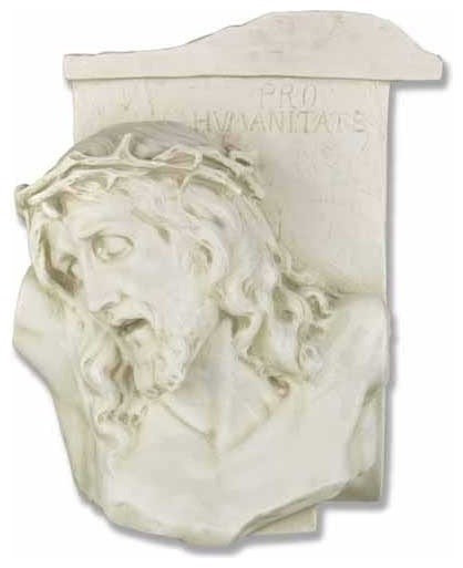 Head and Chest Of Christ Religious Sculpture - Traditional - Decorative ...