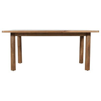 70 Rustic Solid Wood Dining Table - Transitional - Dining Tables - by ...