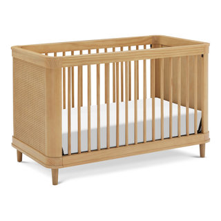 Marin With Cane 3-in-1 Convertible Crib - Tropical - Cribs - by Million Dollar Baby Co. | Houzz