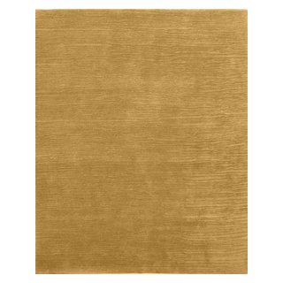 Solid Camel Shore Wool Rug, 5'x8' - Contemporary - Area Rugs - by ...