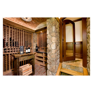 Meriam Hill House - Beach Style - Wine Cellar - Boston - by JW ...