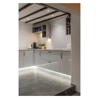 Modern Twist On Traditional Cornish Cottage - Modern - Kitchen ...