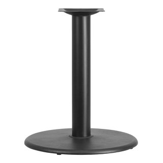 24" Round Restaurant Table Base, 4" Dia. Table Height Column - Table ...
