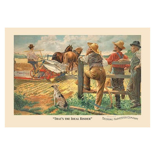 That's The Ideal Binder - Deering Harvester Co., 20" x 30 ...
