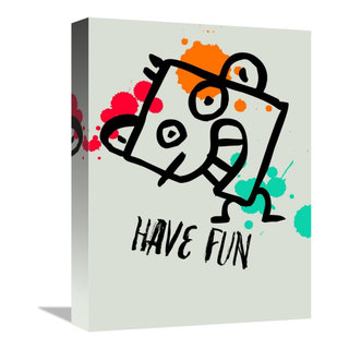 "Have Fun Poster 1" Fine Art Print, 12" x 16" - Modern - Prints And ...
