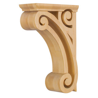 Hardware Resources COR2-1 Corbel, Natural Maple - Traditional - Corbels ...