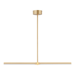 ET2 Lighting E21355 Dorian 36" Linear LED Pendant - Modern - Chandeliers - by Buildcom | Houzz