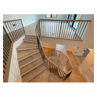 100_Hexagonal Floating-Staircase, Bethesda MD 20817 - Transitional ...