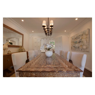 Mitzi Gaynor's former Beverly Hills estate - Dining Room - Los Angeles ...