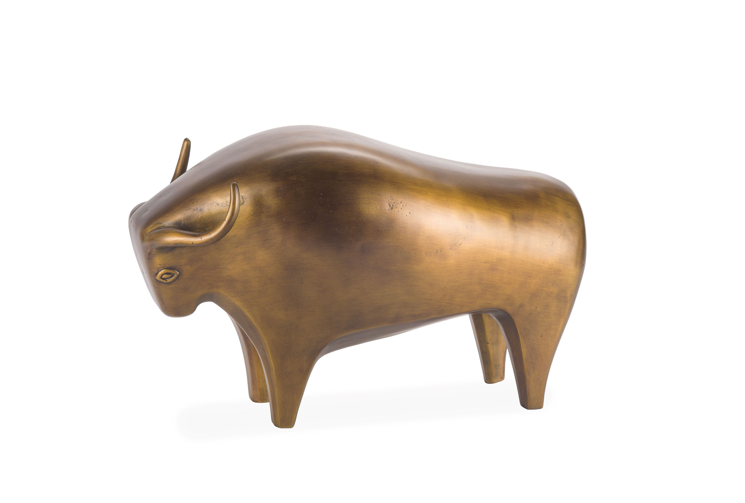 Susie Decorative Bull Accessory - Contemporary - Decorative Objects And ...