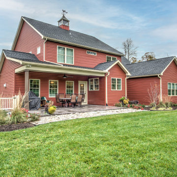 75 Farmhouse Red Exterior Home Ideas You'll Love - July, 2025 | Houzz